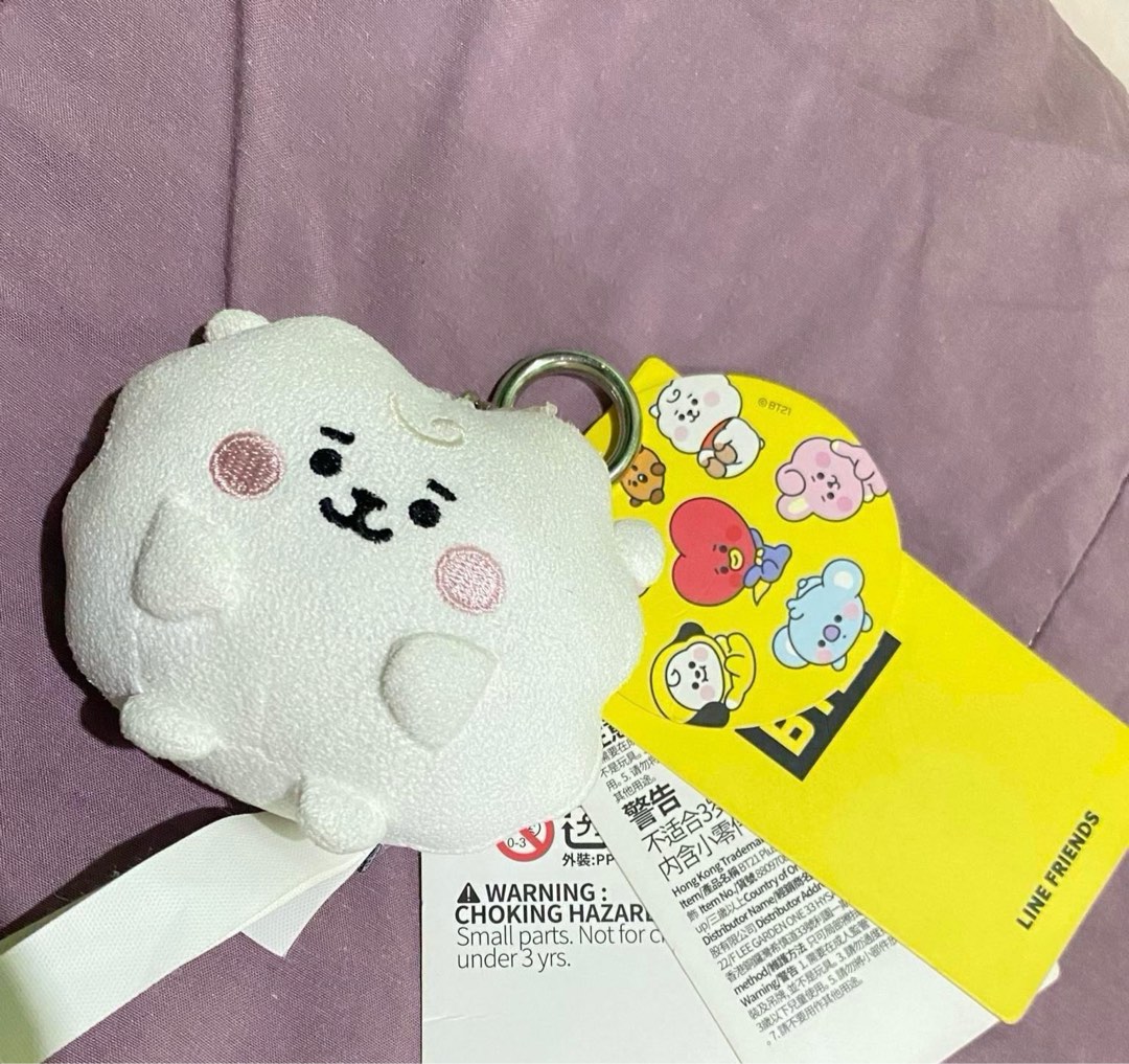 BT21 RJ Bag Charm, Hobbies & Toys, Memorabilia & Collectibles, K-Wave ...