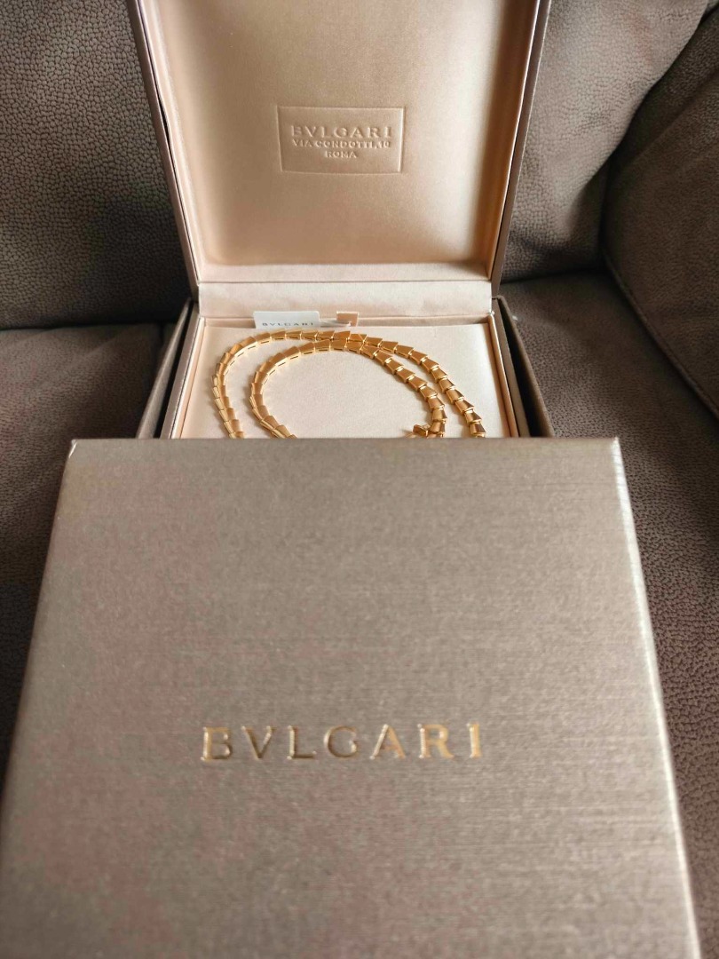 Bulgari Serpenti Viper Necklace Diamond (Hongkong Setting), Women's ...