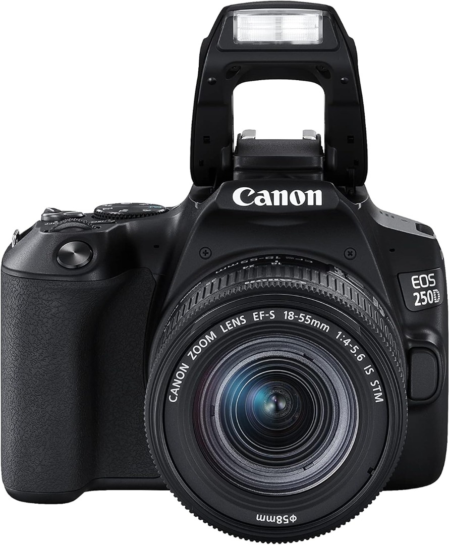 Canon EOS 250D Kit 18-55 STM, Photography, Cameras on Carousell