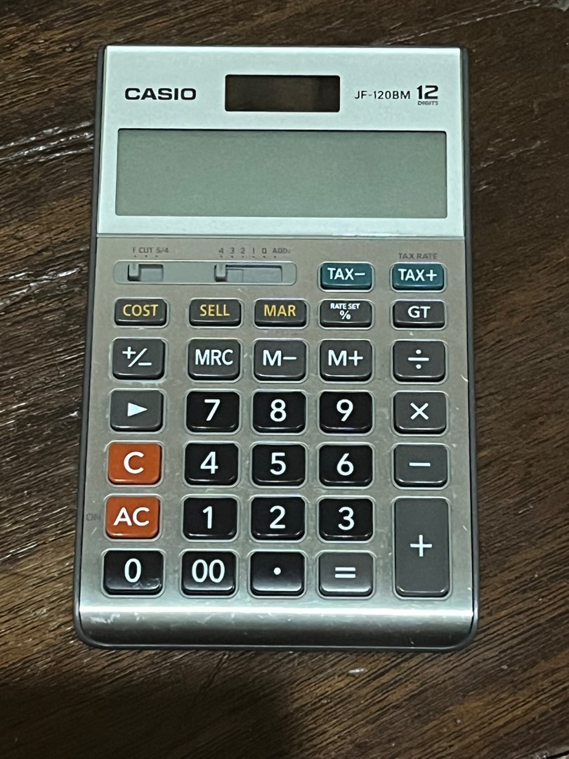 Casio JF-120BM Calculator, Mobile Phones & Gadgets, Other Gadgets on ...