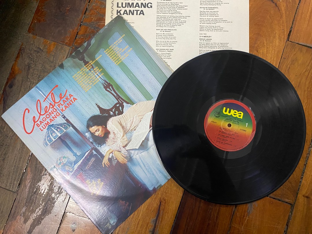 Celeste Legaspi – Bagong Plaka, Lumang Kanta -OPM MUSIC ALBUM ORIGINAL ...