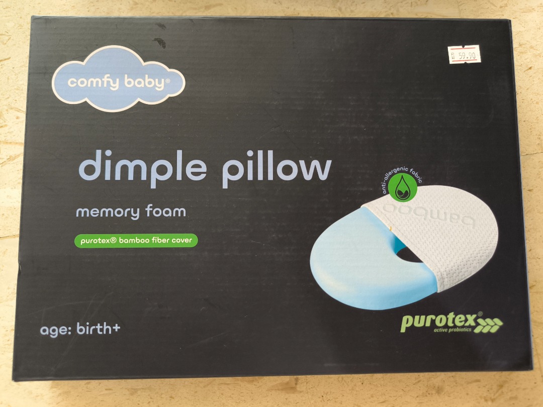 Comfy Baby Purotex Cooling Gel Dimple Pillow, Babies & Kids, Bathing ...