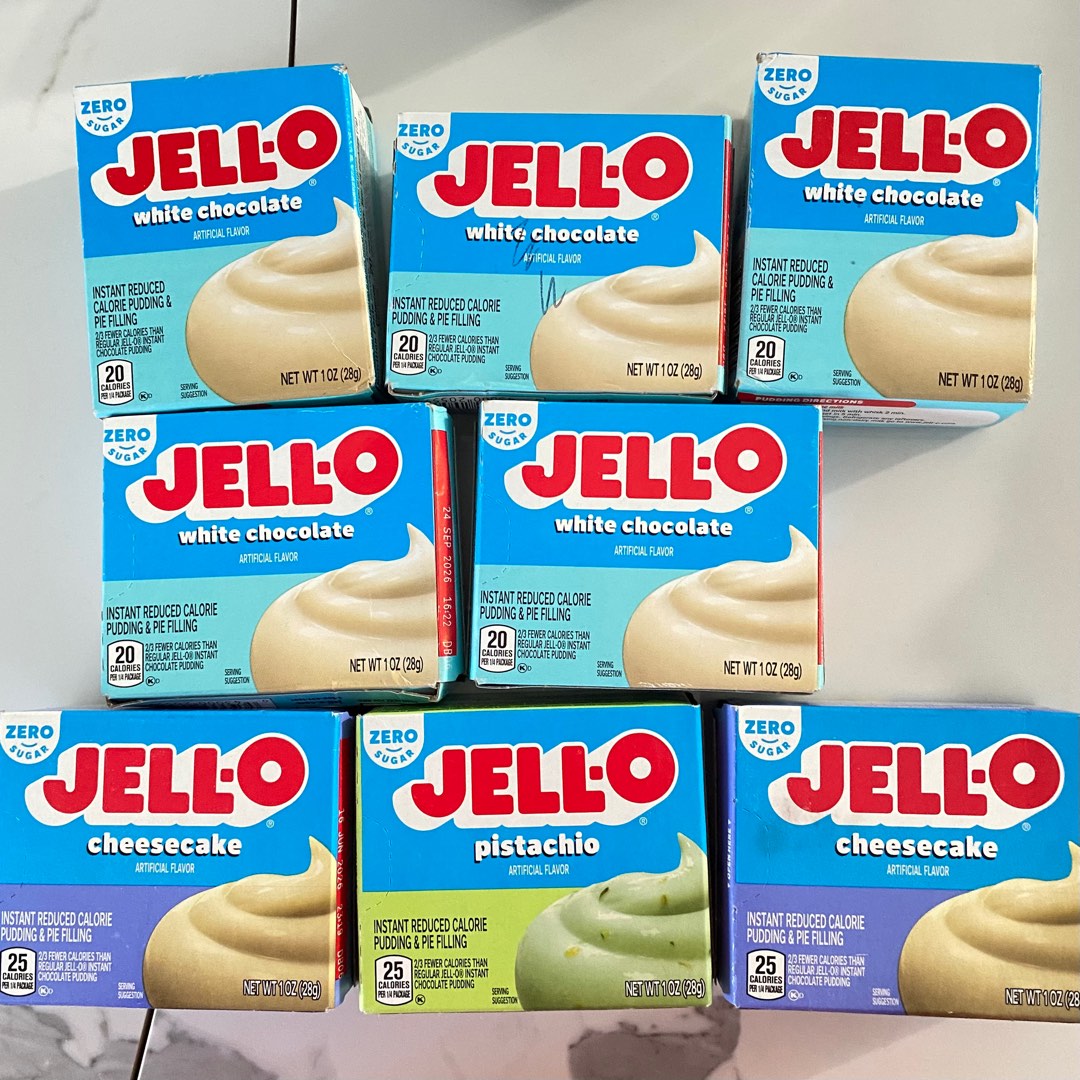 Ninja Creami JELL-O ZERO SUGAR, Health & Nutrition, Health Supplements ...