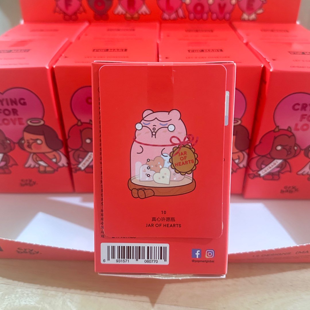Crybaby Crying for Love - Jar of Hearts, Hobbies & Toys, Toys & Games ...