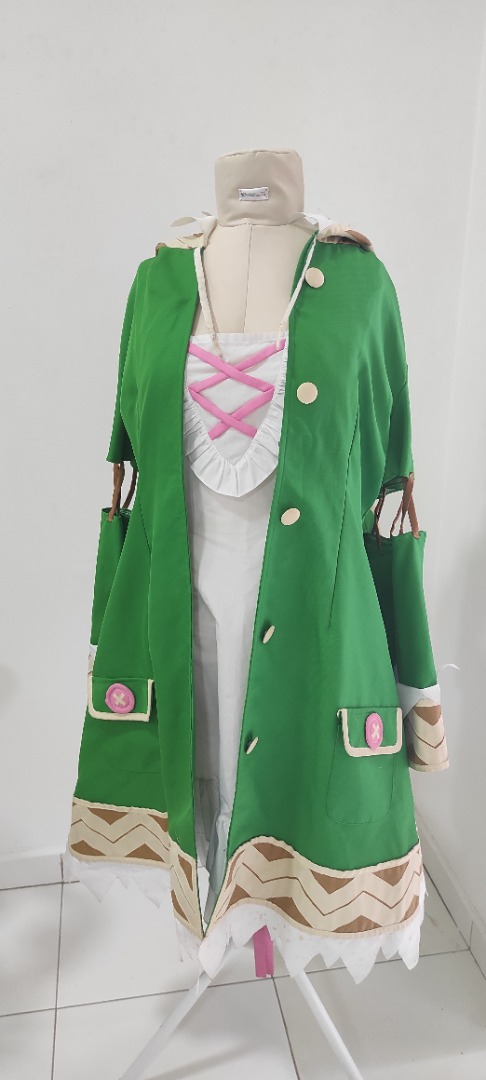 Date A Live Yoshino Green Rabbit Jacket Coat Cosplay Costume, Hobbies ...
