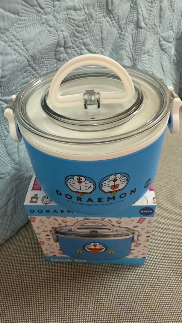 Doraemon lunch box, Furniture & Home Living, Home Improvement ...