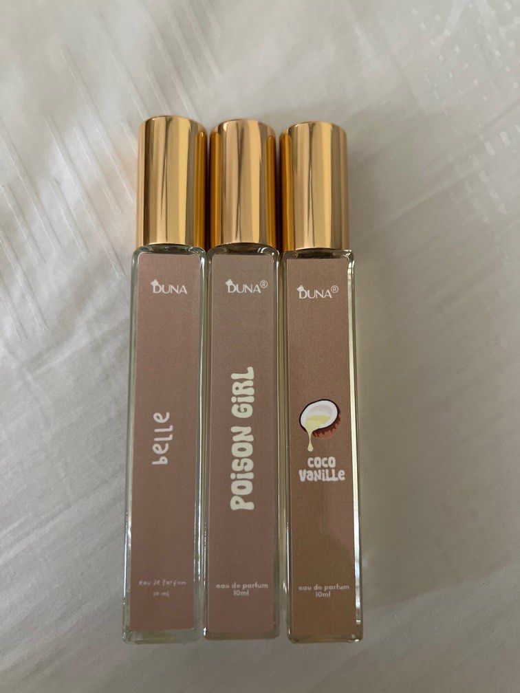 duna belle, poison girl, coco vanille (all vanila scented) edp parfum ...