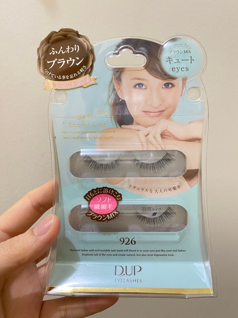 DUP EYELASHES Bundle (4 pairs + DUP lash glue), Beauty & Personal Care ...