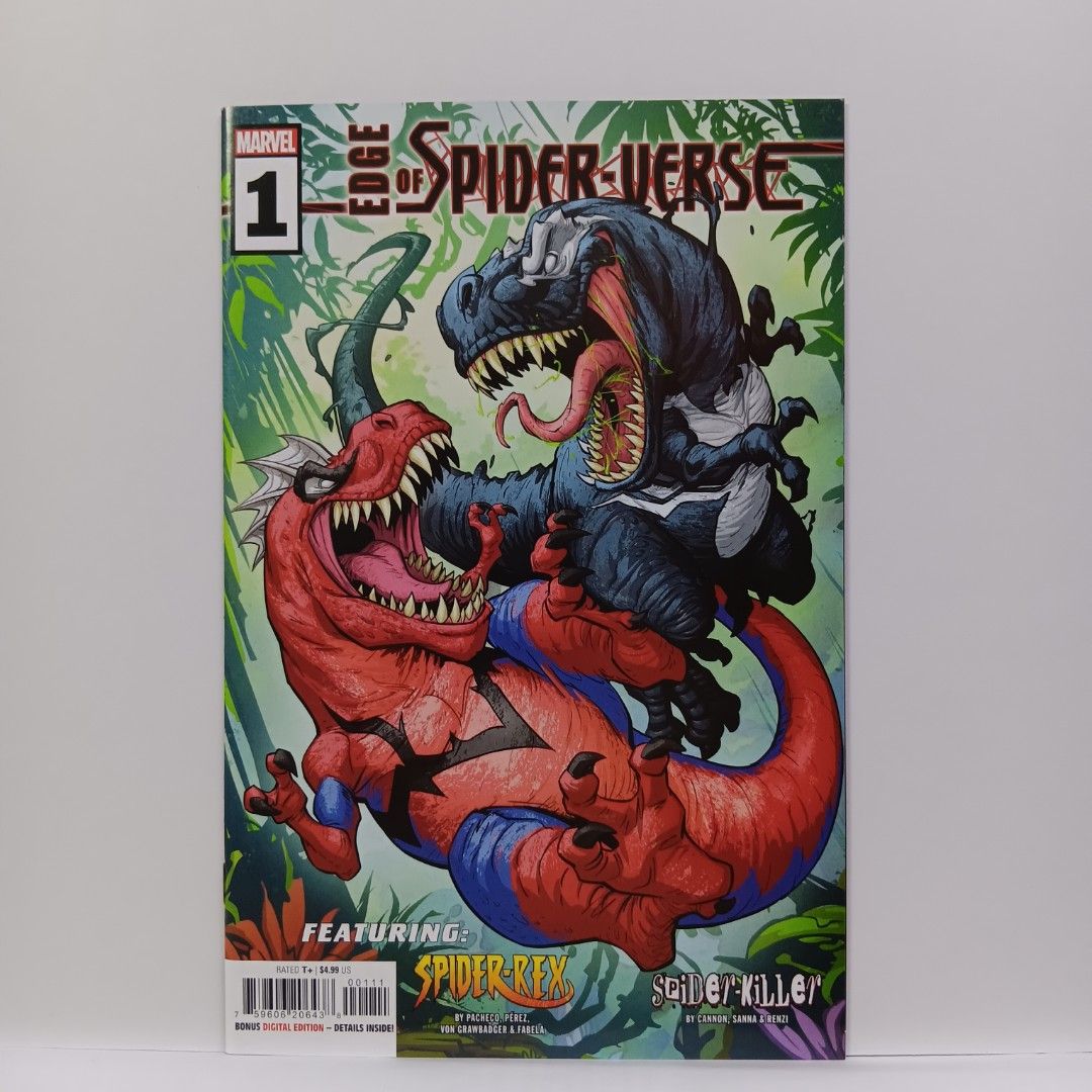 Edge of spider verse #1 (2023). Nearmint. 1st Spider-killer. Spider-Rex ...