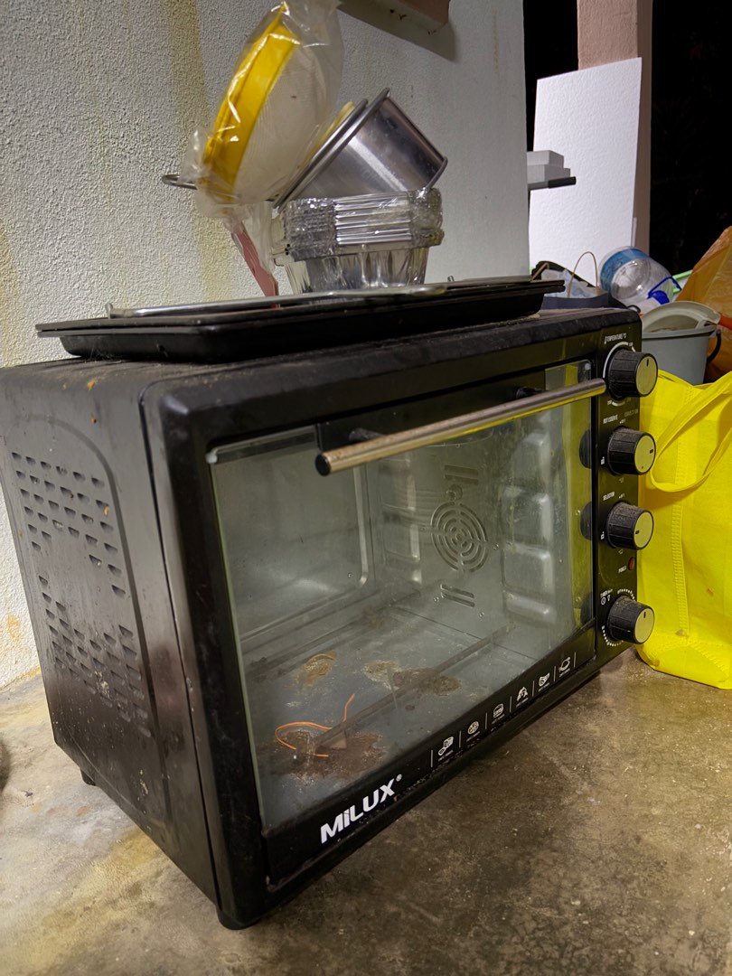 FREE OLD OVEN MILUX 280L, TV & Home Appliances, Kitchen Appliances ...