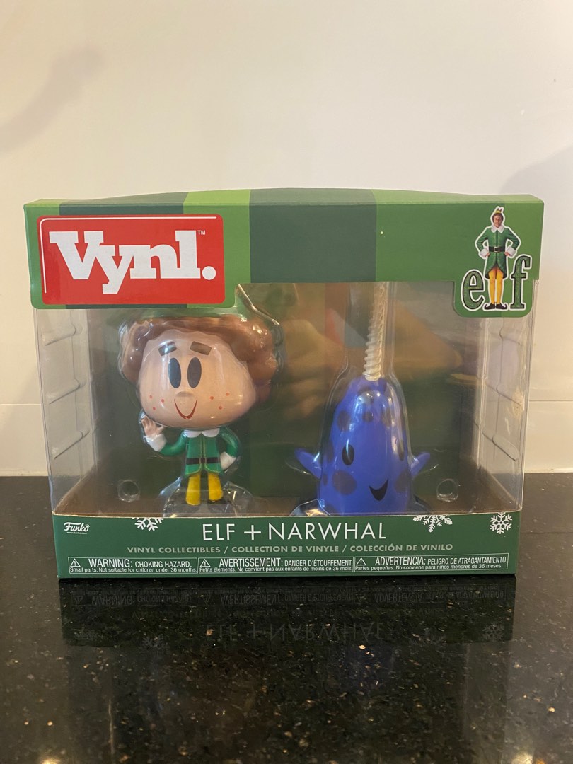 Funko Vynl: Elf - Buddy & Narwhal Collectible Vinyl Figure,Multi ...