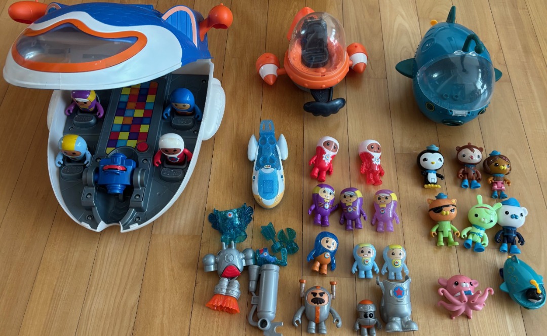 Go Jetters & Octonauts Toys Combo, includes Jetpad (fully working with ...