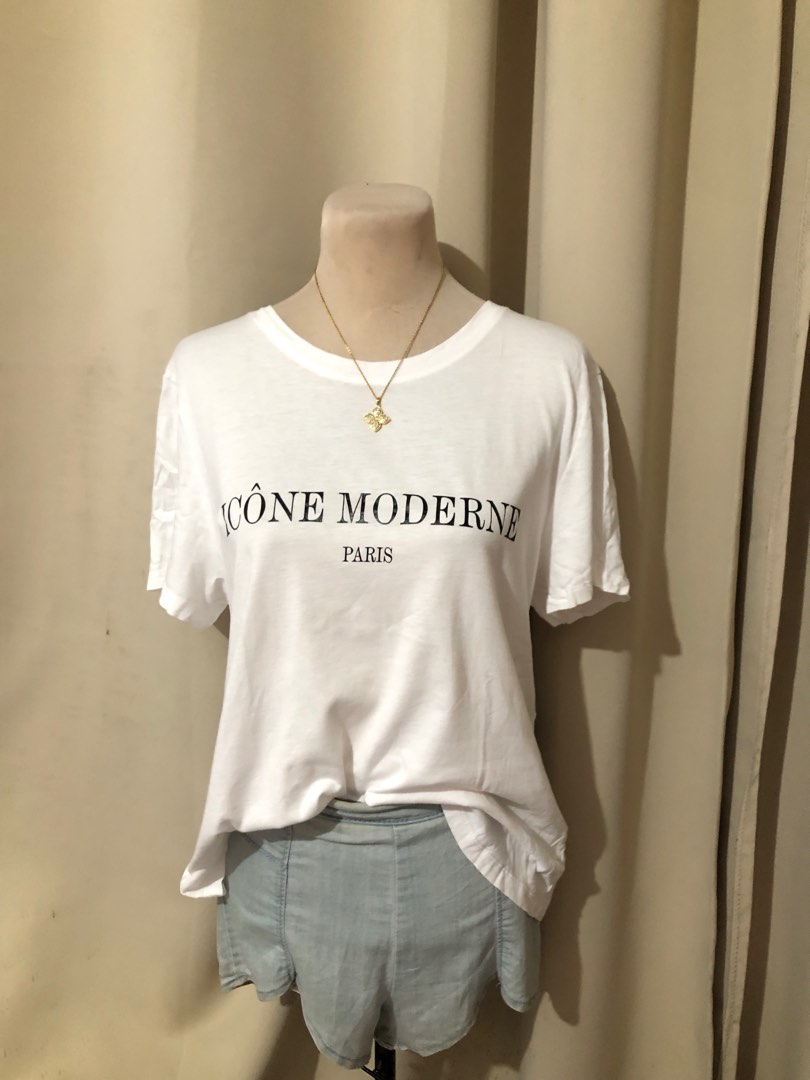 h&m basic, Women's Fashion, Tops, Shirts on Carousell