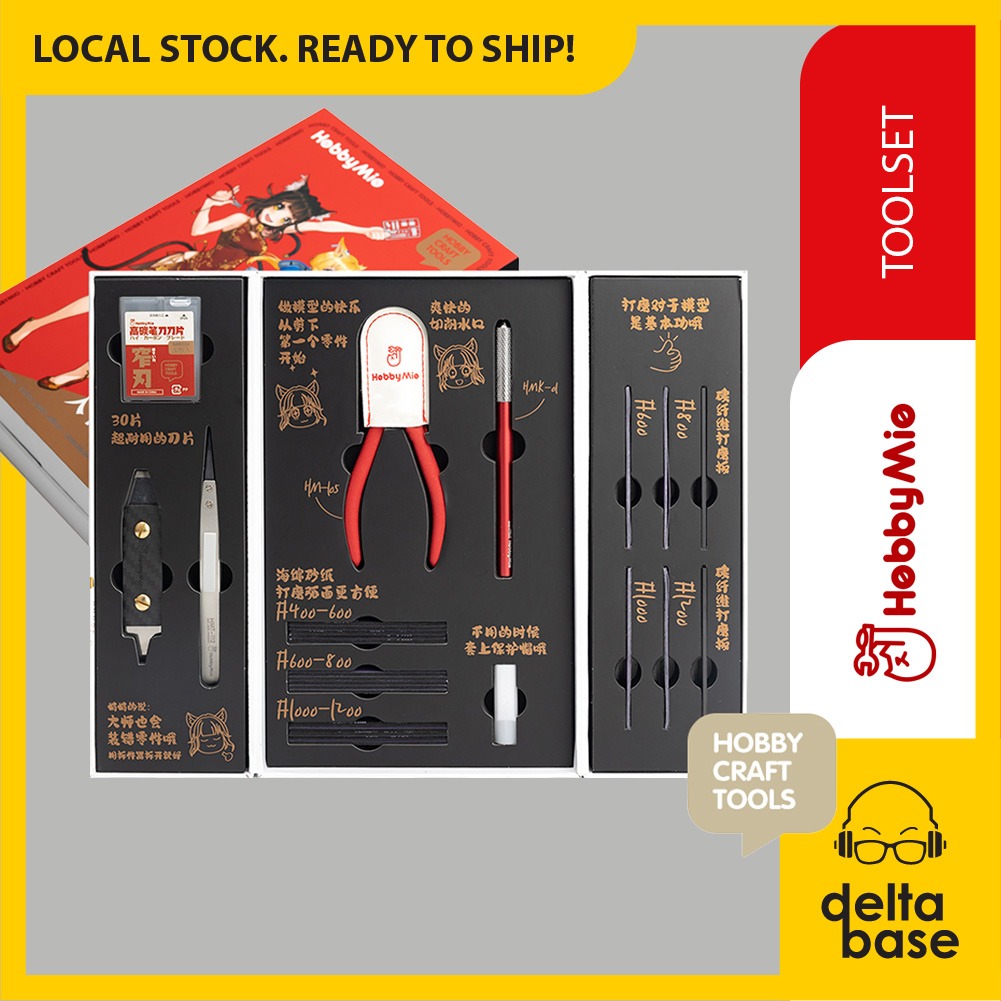 [READY STOCK] HobbyMio Hobby Craft Tools for plamo building, Hobbies ...