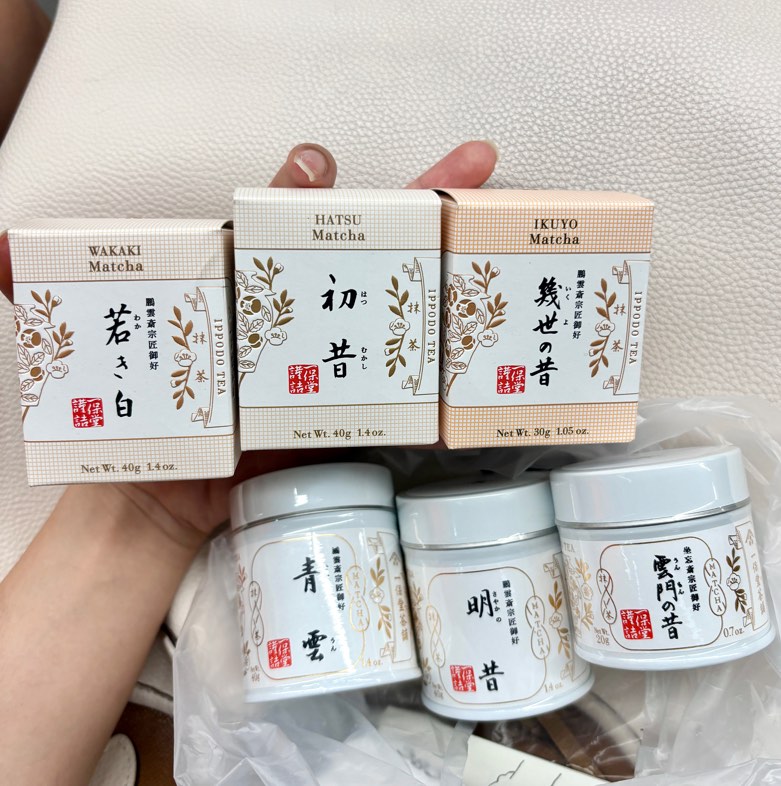 IPPODO Matcha – Ummon, Ikuyo, Sayaka, Kan, Seiun, Hatsu, Wakaki (100% ...