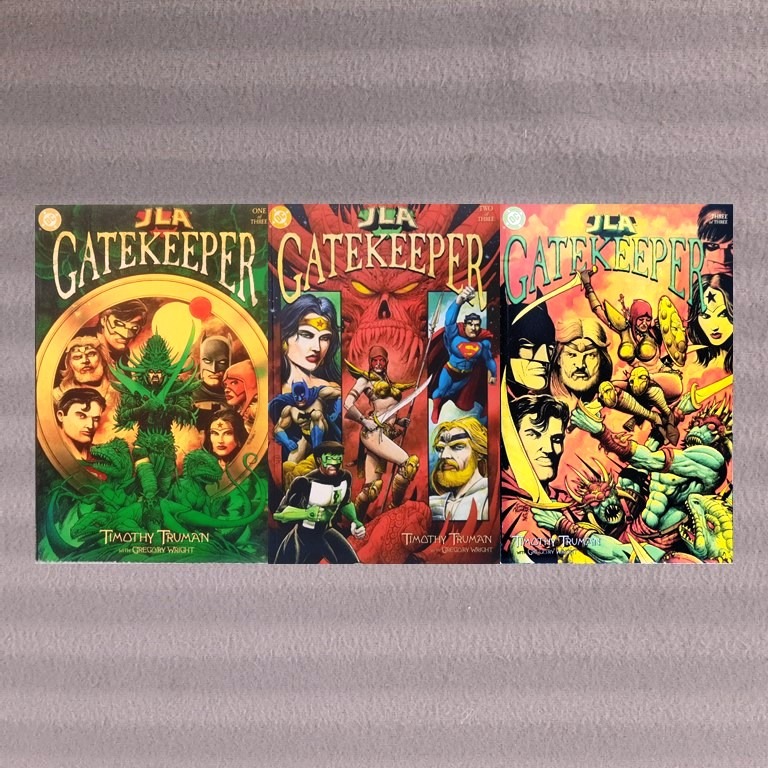 JLA: Gatekeeper 3/3 Complete Set (DC Comics) Tim Truman, Hobbies & Toys ...