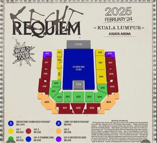 KESHI REQUIEM WORLD TOUR TICKET MALAYSIA, Tickets & Vouchers, Event ...