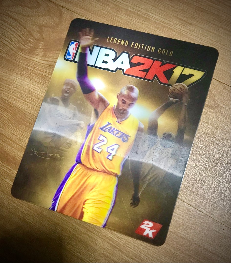 Kobe Bryant NBA 2K17 Legend Gold Edition Lenticular Magnet (Rare), Hobbies & Toys, Memorabilia ...