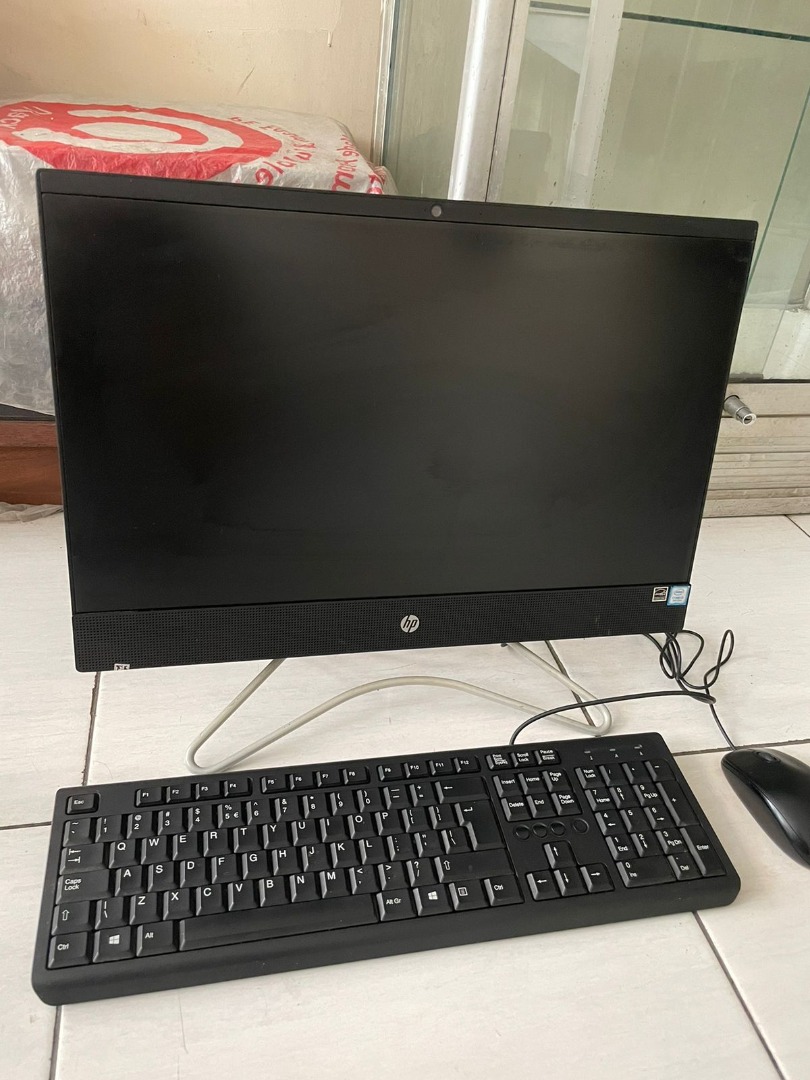 komputer Pc all in one hp core i3 gen 8 ram 20GB hdd 500GB, Elektronik ...