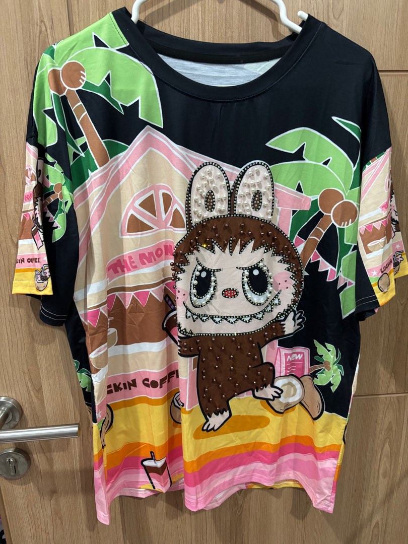 Labubu bangkok caramel store, Fesyen Wanita, Pakaian Wanita, Atasan di ...