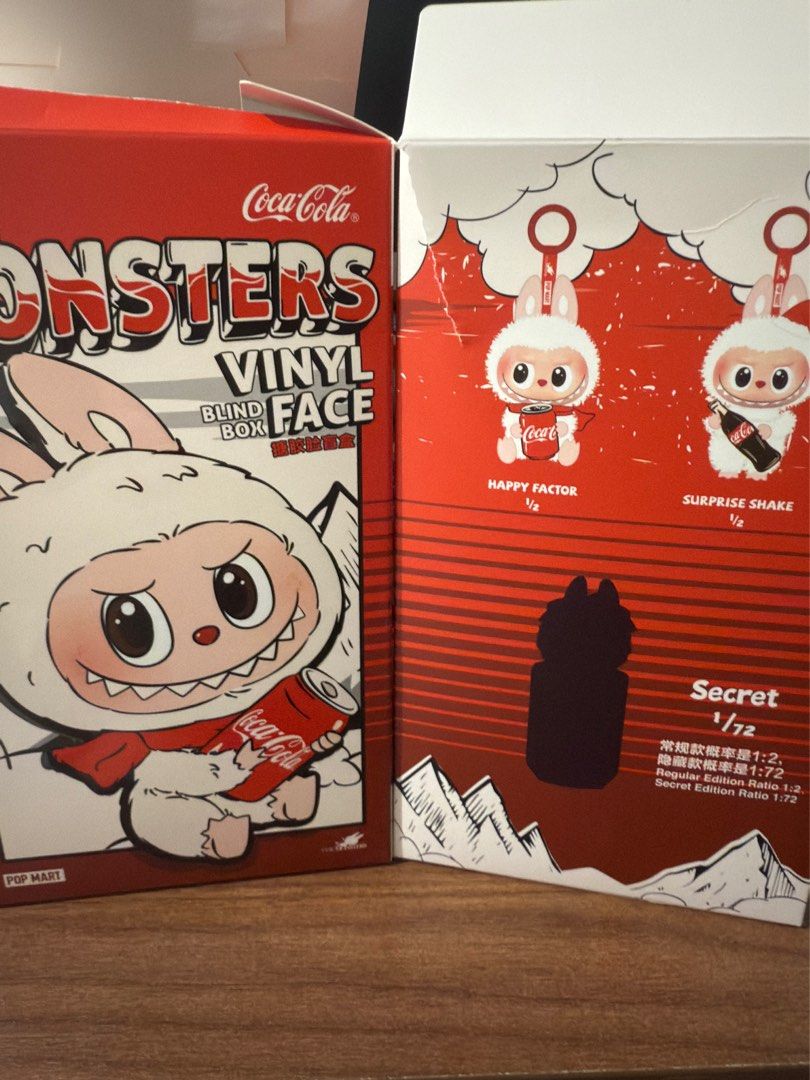 Labubu X CocaCola (Unopened), Hobbies & Toys, Toys & Games on Carousell