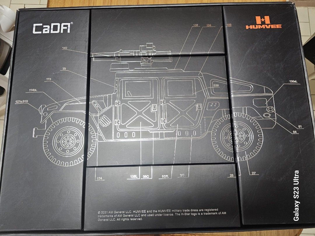 Lego technic - CADA humvee C61036W - cada master lepin mould king ...
