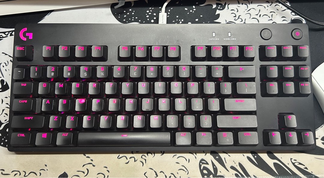 Logitech Pro X Keyboard, Computers & Tech, Parts & Accessories ...