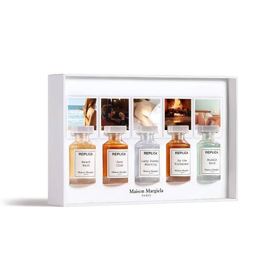 MAISON MARGIELA REPLICA MINI COFFRET SET BEACH WALK BUBBLE BATH BY THE ...
