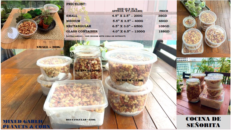 Mixed Garlic Peanuts & Corn - Adobong Mani with Cornick, Food & Drinks ...