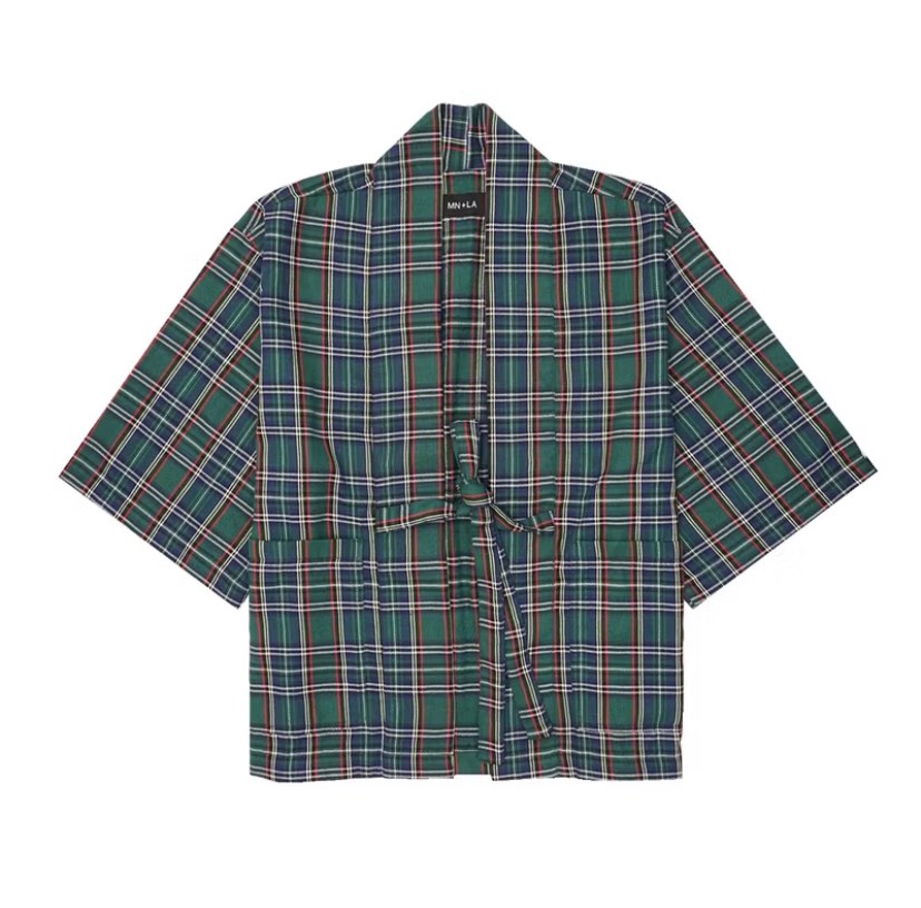 MN+LA GREEN/NAVY/RED/YELLOW S/S DRAPE, Men's Fashion, Tops & Sets ...