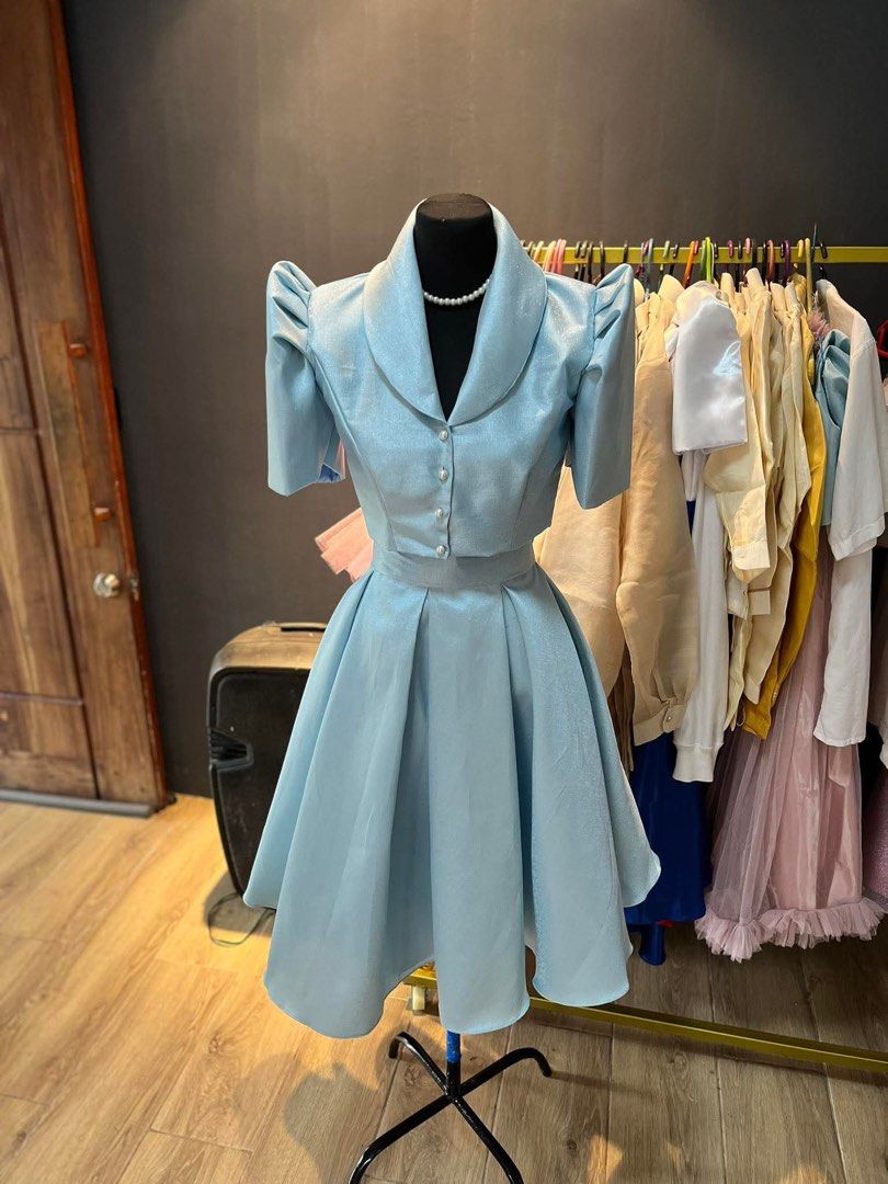 Modern Filipiniana Terno, Women's Fashion, Dresses & Sets, Traditional ...