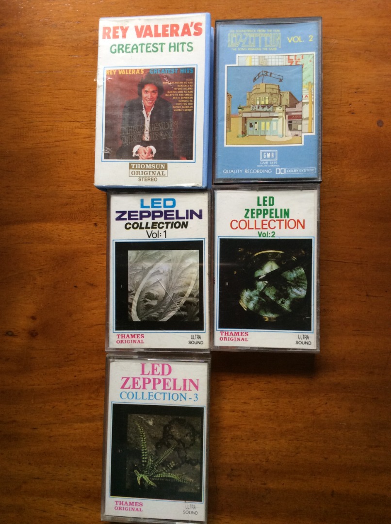 Music Cassettes - Led Zeppelin, Hobbies & Toys, Music & Media, CDs ...