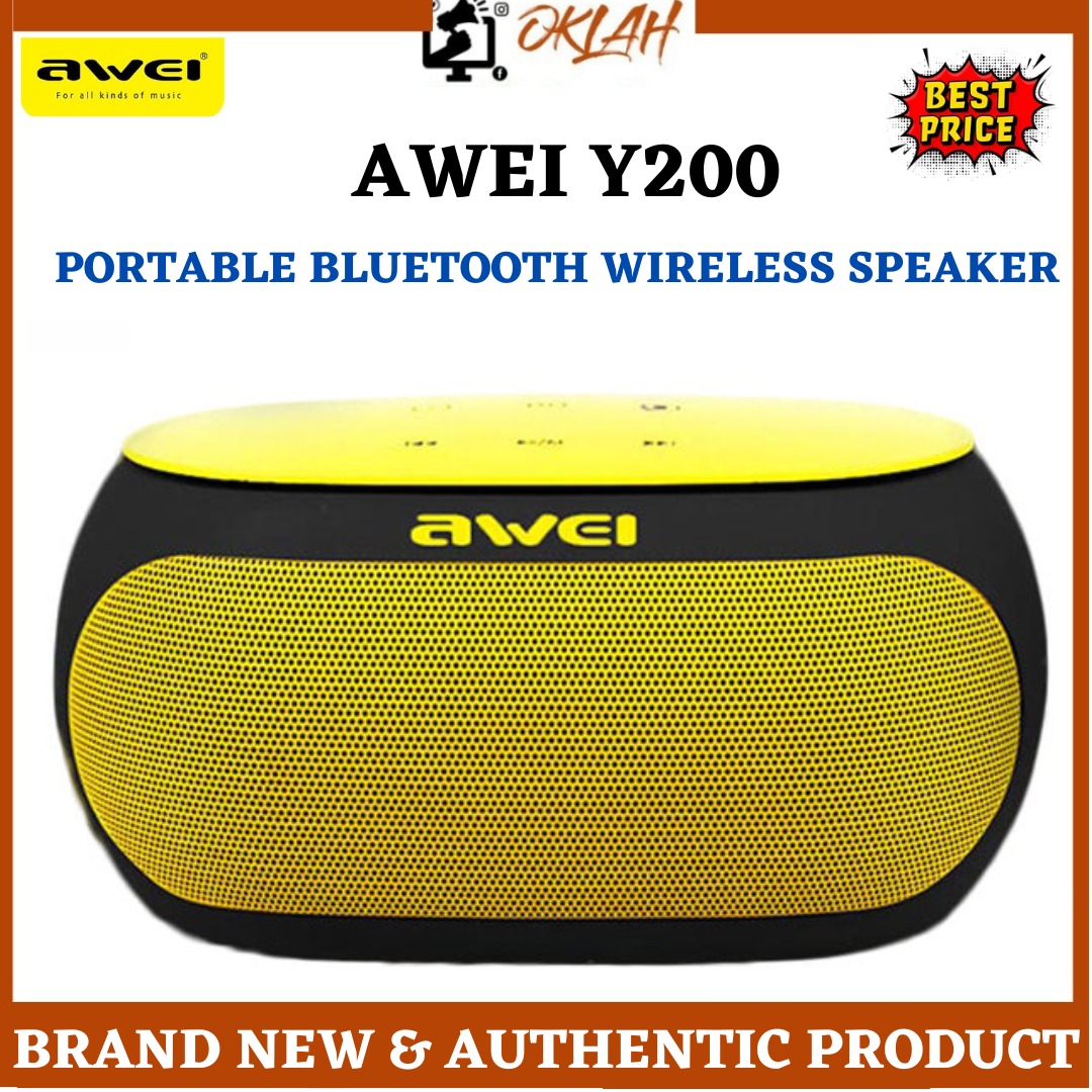 New Arrival Awei Y200 Portable Bluetooth Wireless Speaker | Door ...