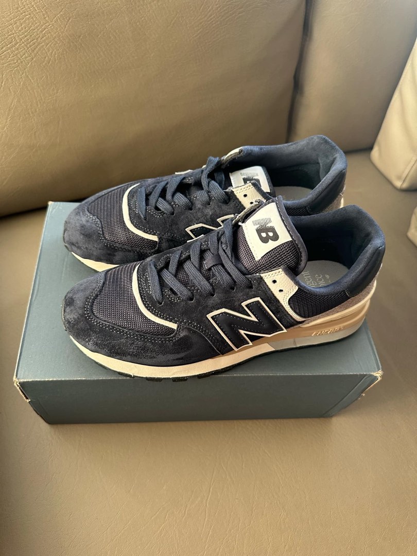 New Balance 547 Legacy Navy, Men's Fashion, Footwear, Sneakers on Carousell