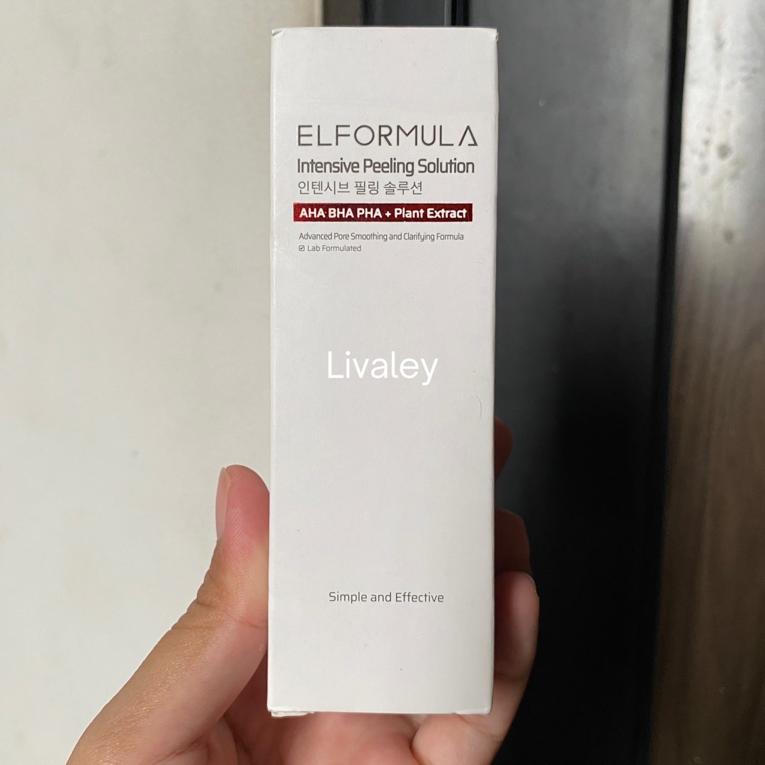 [NEW] ELFORMULA Intensive Peeling Solution - Serum Exfoliasi Wajah ...