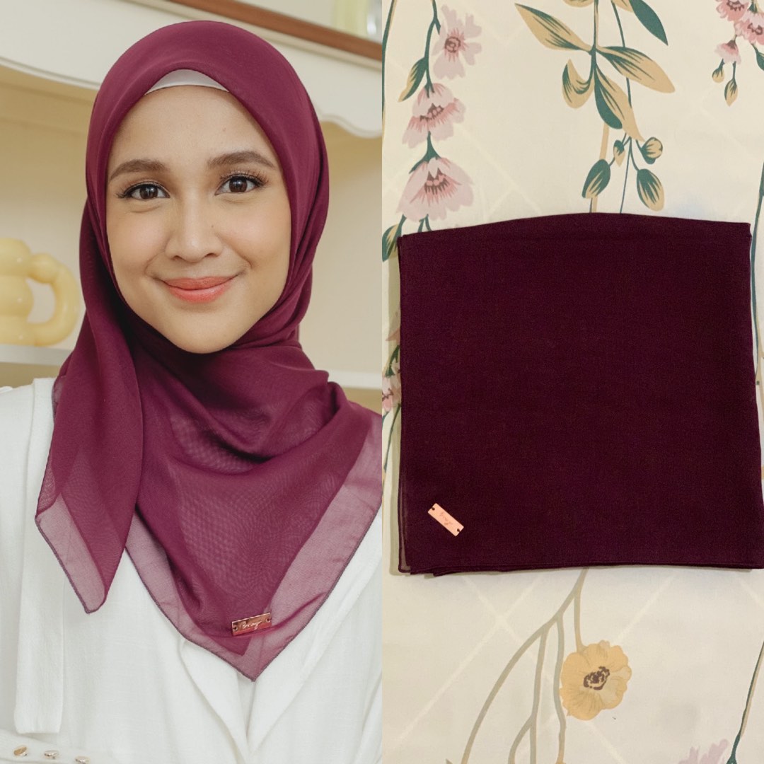 [NEW] Kirana Paris by Lozy Hijab - Ruby Wine // Hijab Paris Japan ...
