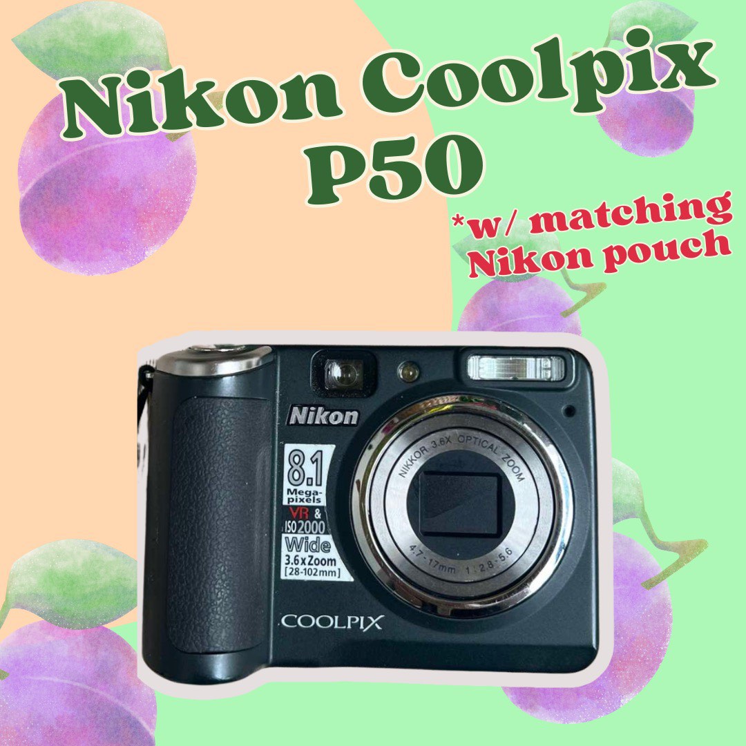 Nikon Coolpix P50 digicam, Photography, Cameras on Carousell
