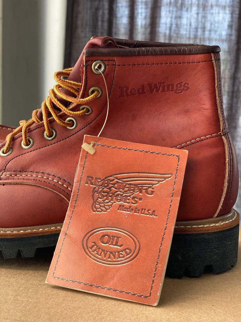 NOS Red Wing 8136 Lug Sole, Men's Fashion, Footwear, Boots on Carousell