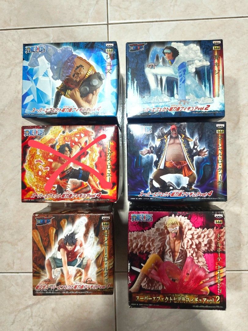 One Piece Super Effect Devil Fruit Power Users Figure - Monkey D Luffy ...