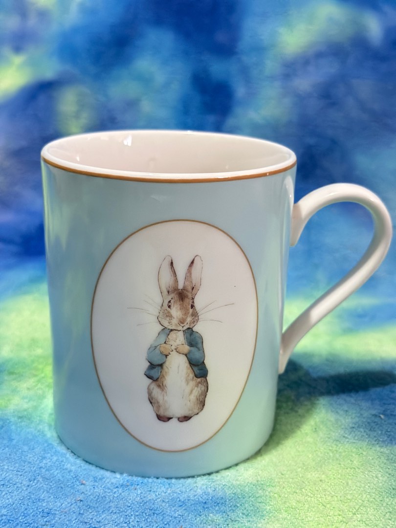 Peter Rabbit 100years Commemorative Mug Limited, Babies & Kids, Nursing & Feeding, Weaning ...