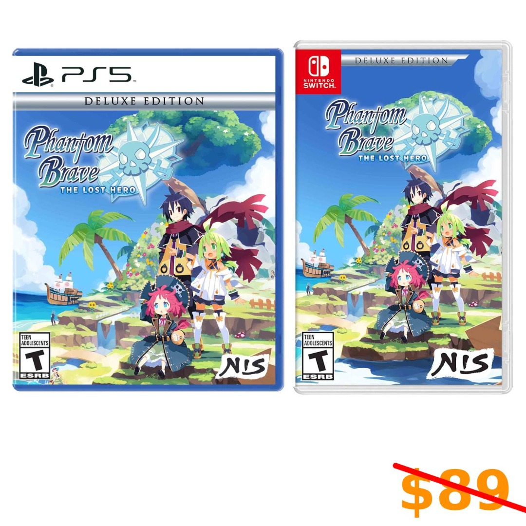 Phantom Brave: The Lost Hero [Deluxe Edition] Brand New (PS5/Nintendo ...