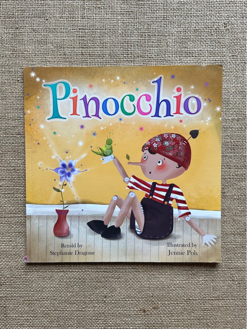 PINOCCHIO, Hobbies & Toys, Books & Magazines, Children's Books on Carousell