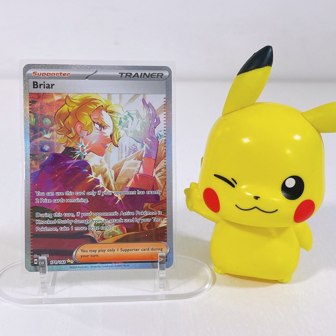 Pokemon Card TCG - Stellar Crown - Briar Special Illustration Rare ...