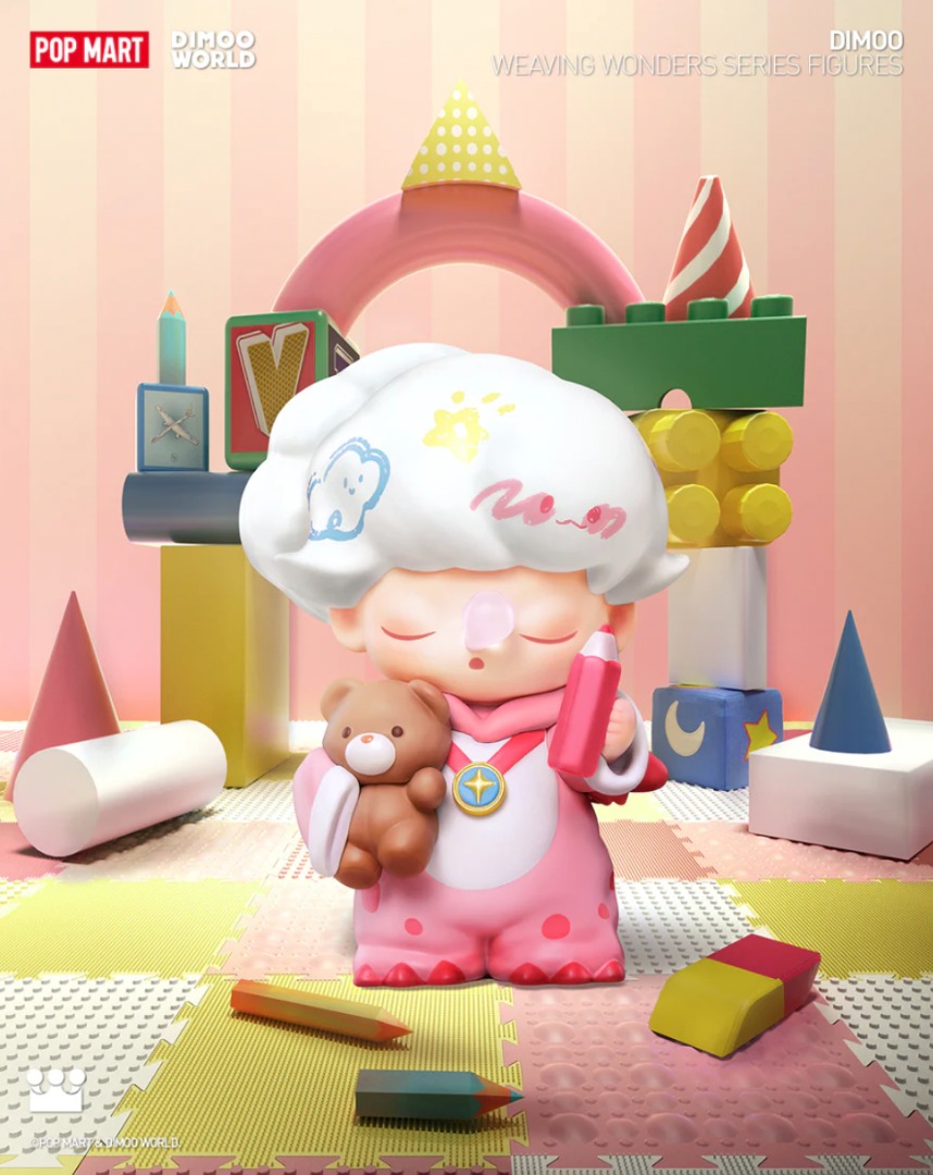 POP MART DIMOO Weaving Wonders Series Figures - Dreams of Courage (BNIF ...