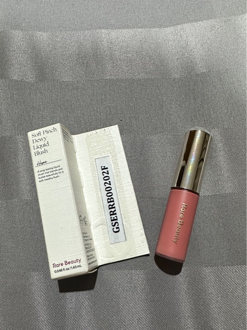 Rare Beauty Blush mini 1,43ml shade Hope, Kesehatan & Kecantikan, Rias ...