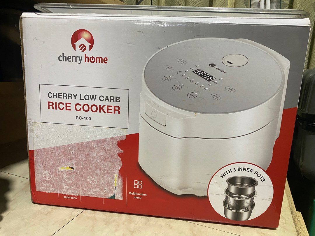 Rice Cooker (Low Carb, Cherry Home brand), TV & Home Appliances ...