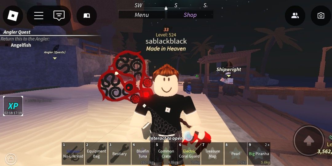 Roblox Account (Fisch), Video Gaming, Gaming Accessories, In-Game ...