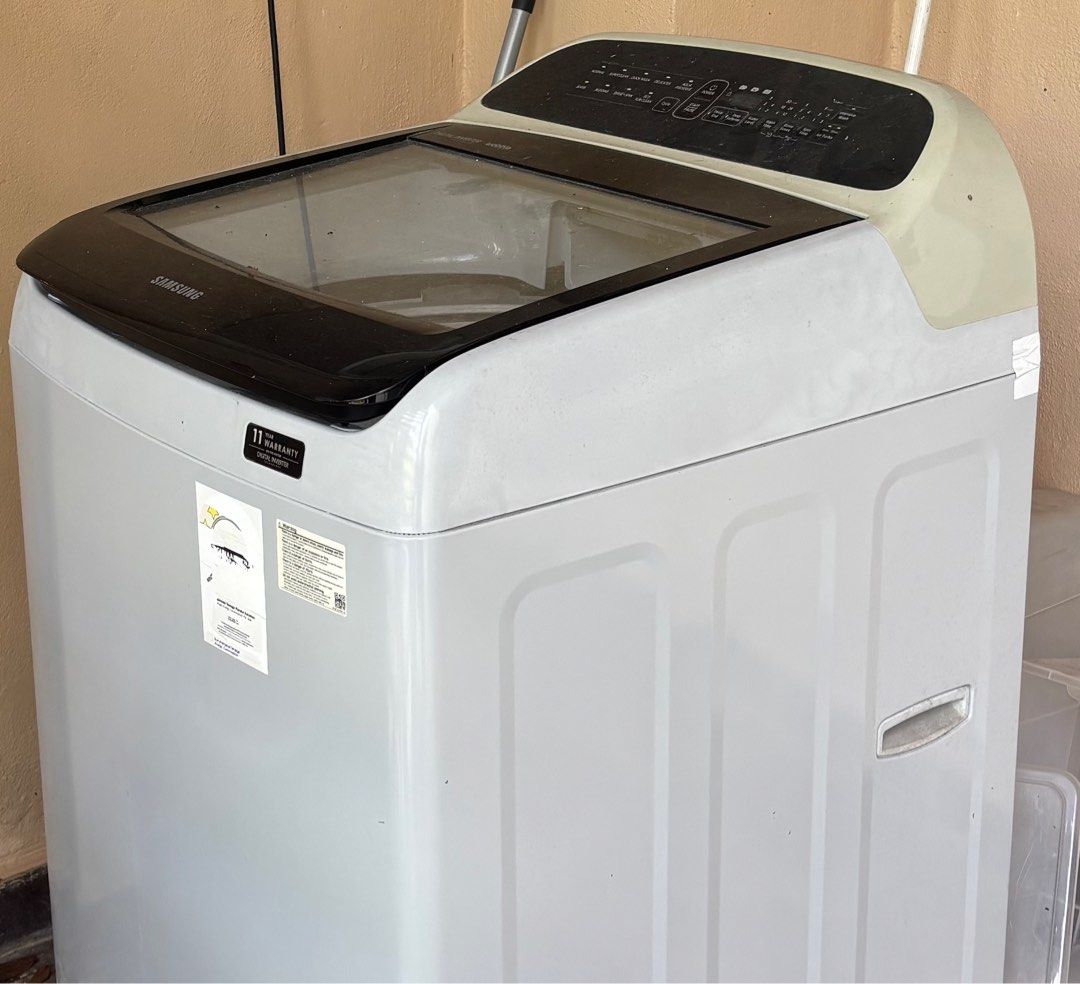 Samsung 10KG (WA10T5260BY) Top Load Washer with Wobble Technology ...