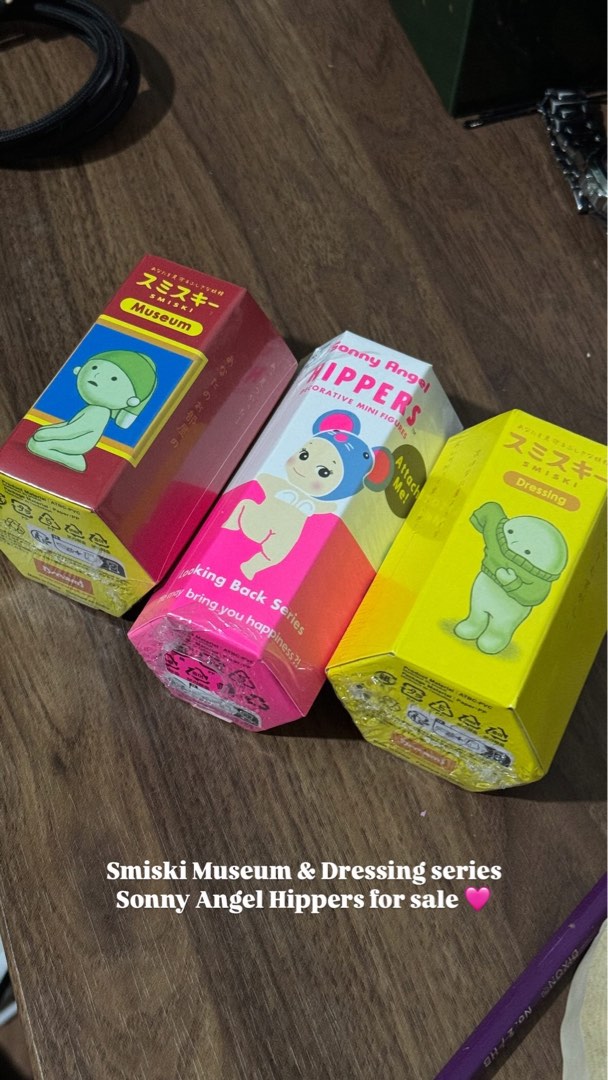 Sealed Smiski and Sonny Angel Hippers, Hobbies & Toys, Memorabilia ...