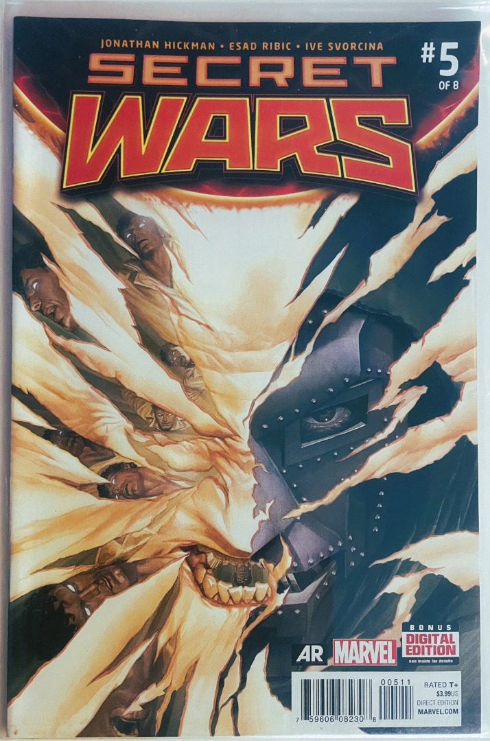 Secret Wars Marvel Comics (5 Comics), Hobbies & Toys, Books & Magazines ...